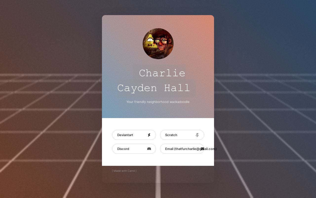 Charlie Cayden Hall OwO